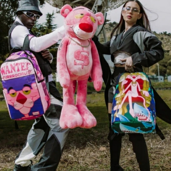 Sprayground | Bags | Big Pink Panther Sprayground Limited Edition ...